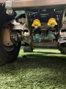 PermaGreen Triumph Ride-On Spreader Sprayer | Spray System