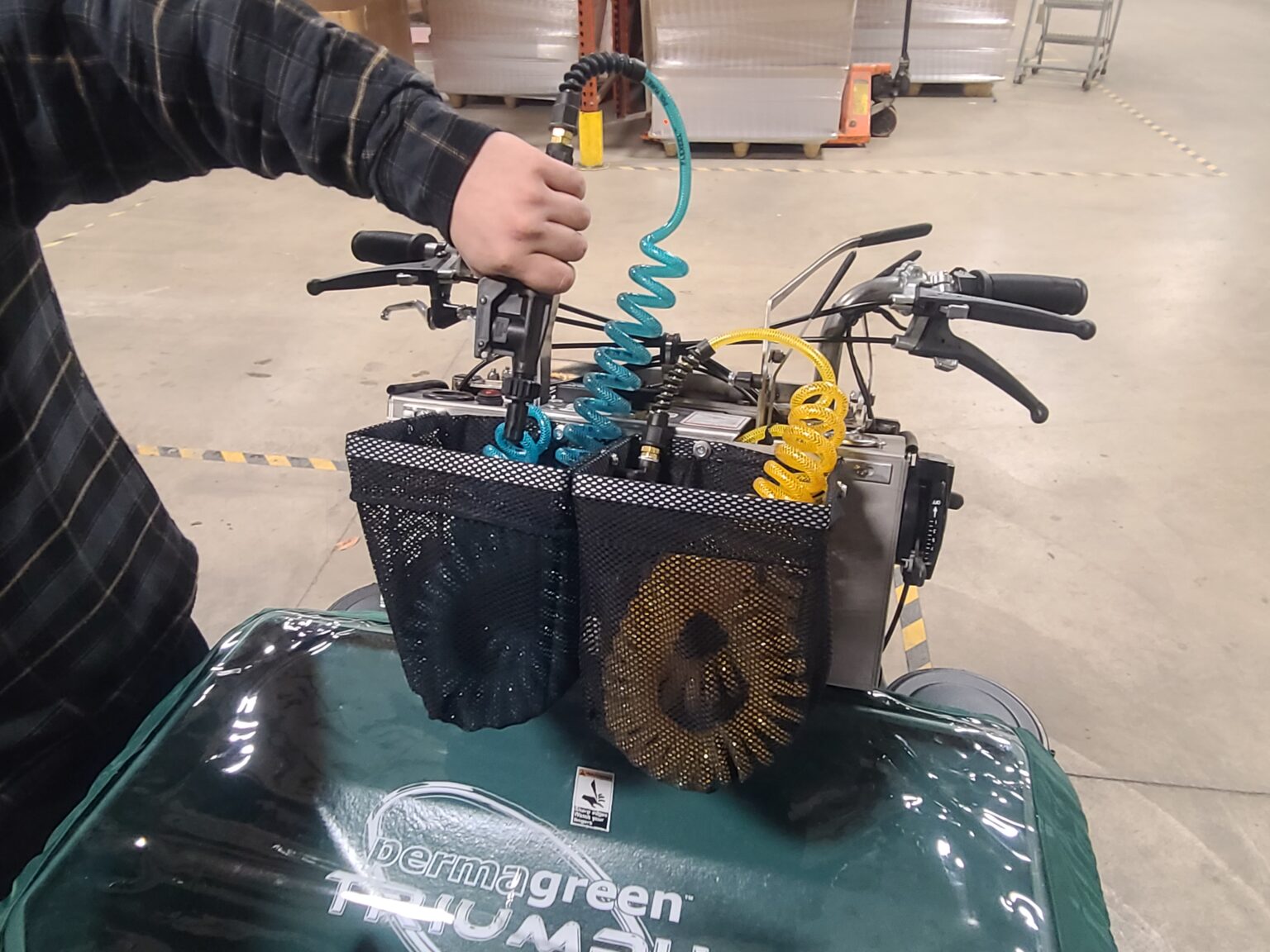 PermaGreen® Triumph Commercial Ride-On Spreader Sprayer